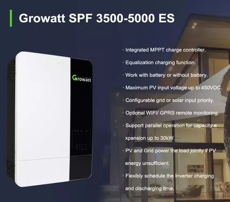 5000ES SPF 5000 ES PV Solar Hybrid Inverter Off Grid Monocrystalline Silicon 3500w 5000w