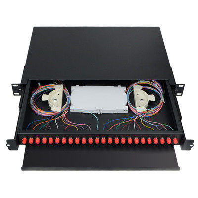 FTTH FDF Fiber Distribution Frame 19 Inch Slide Rail Rack Mount