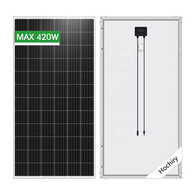 72 Cells 420W PERC Photovoltaic Solar PV Panel IP68 Anodized