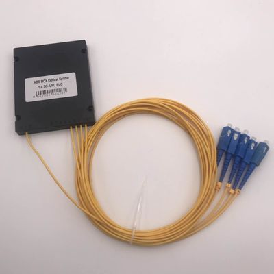 G.657A GPON EPON FTTH PLC Splitter / 900um Steel Tube PLC Fiber Optic ...